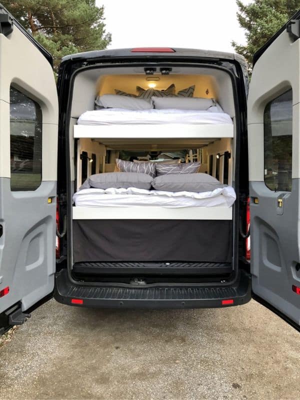 Van bunk beds store